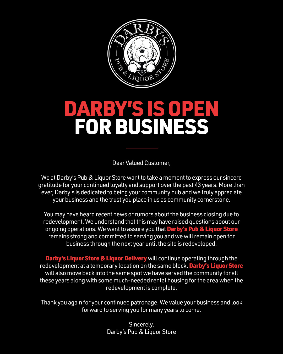 Darby's Pub Menu | Pizza, Wings, Sandwiches, Salads, Mains & Brunch